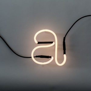 Neon Letters for the Wall