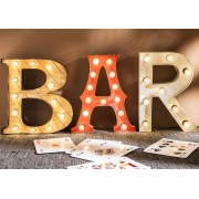 Light Bulb Sign For Bars