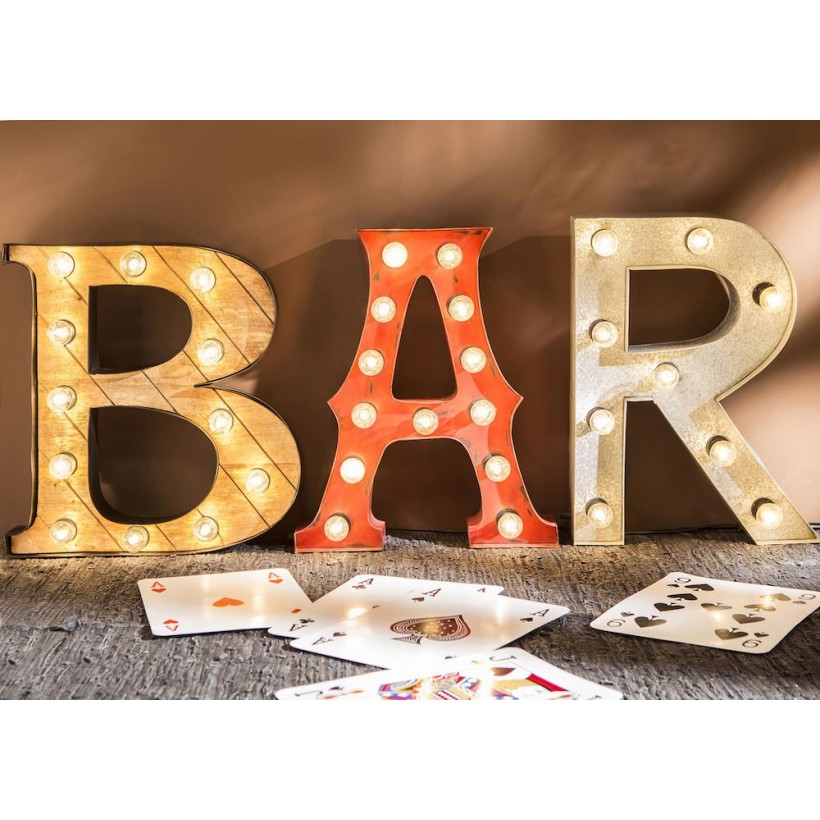 Light Bulb Sign For Bars