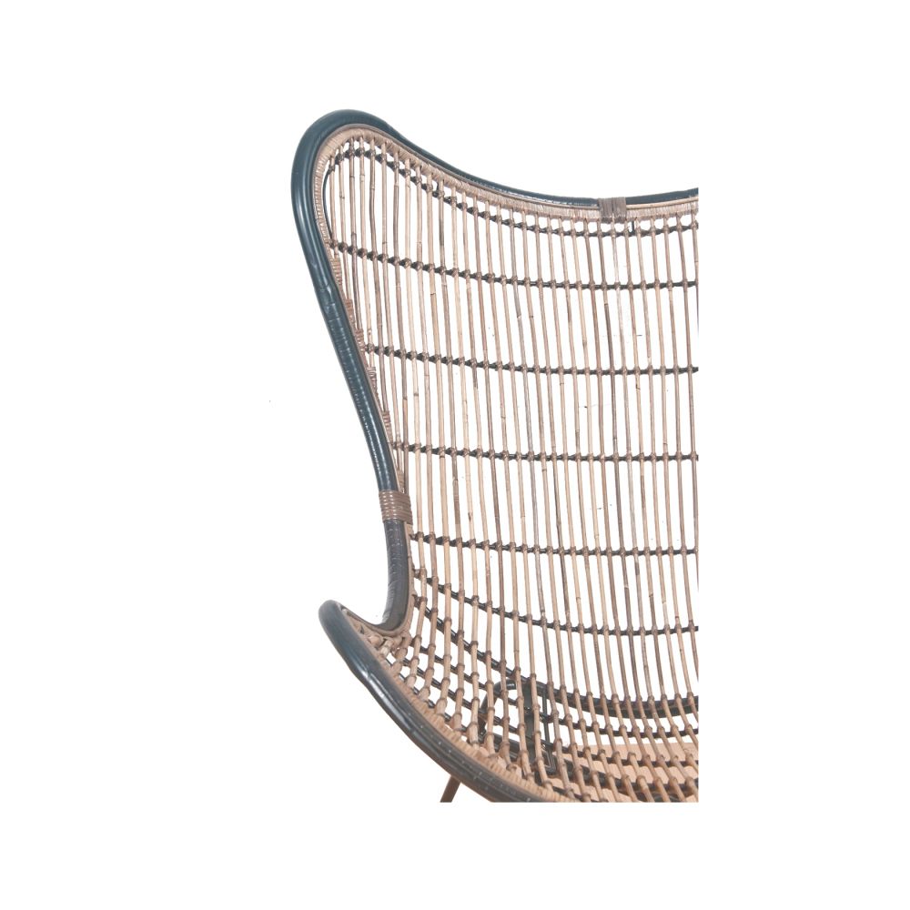 Scandinavian Rattan Amrchair Butterfly Chair