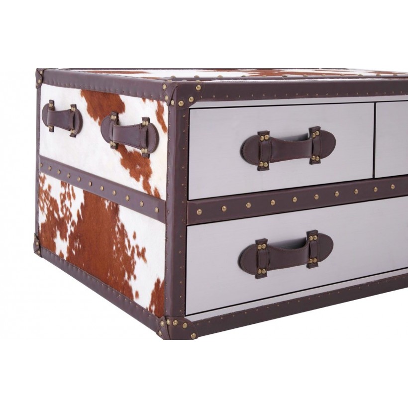 Retro Cowhide Trunk • UK, US & Canada
