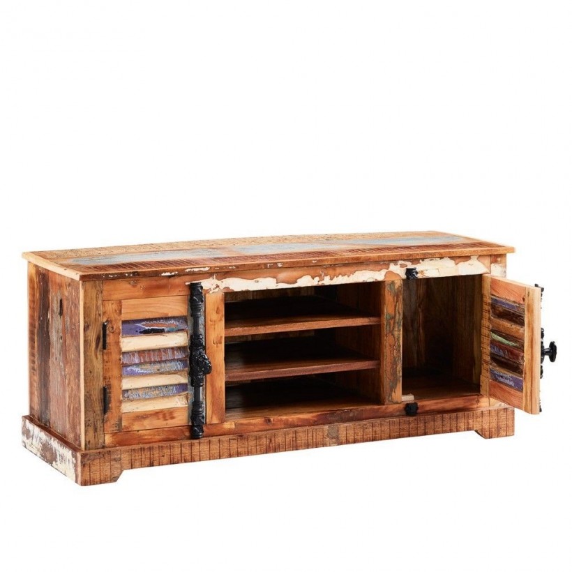 Recycled Wood TV Unit • UK, US & Canada