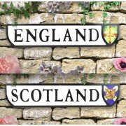 England, Scotland, Ireland, Wales Crest Sign