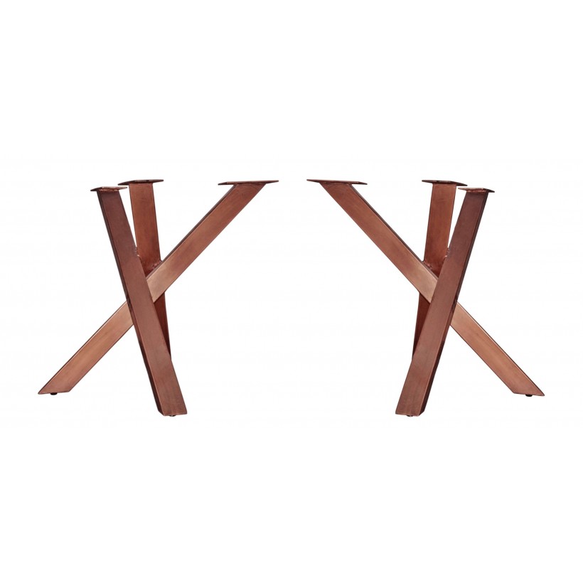 Copper Table Legs - Industrial Commercial Dining Tables UK • UK, US ...