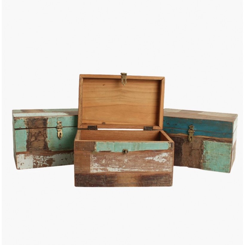 Reclaimed Wood Storage Box - Smithers • online store Smithers of ...