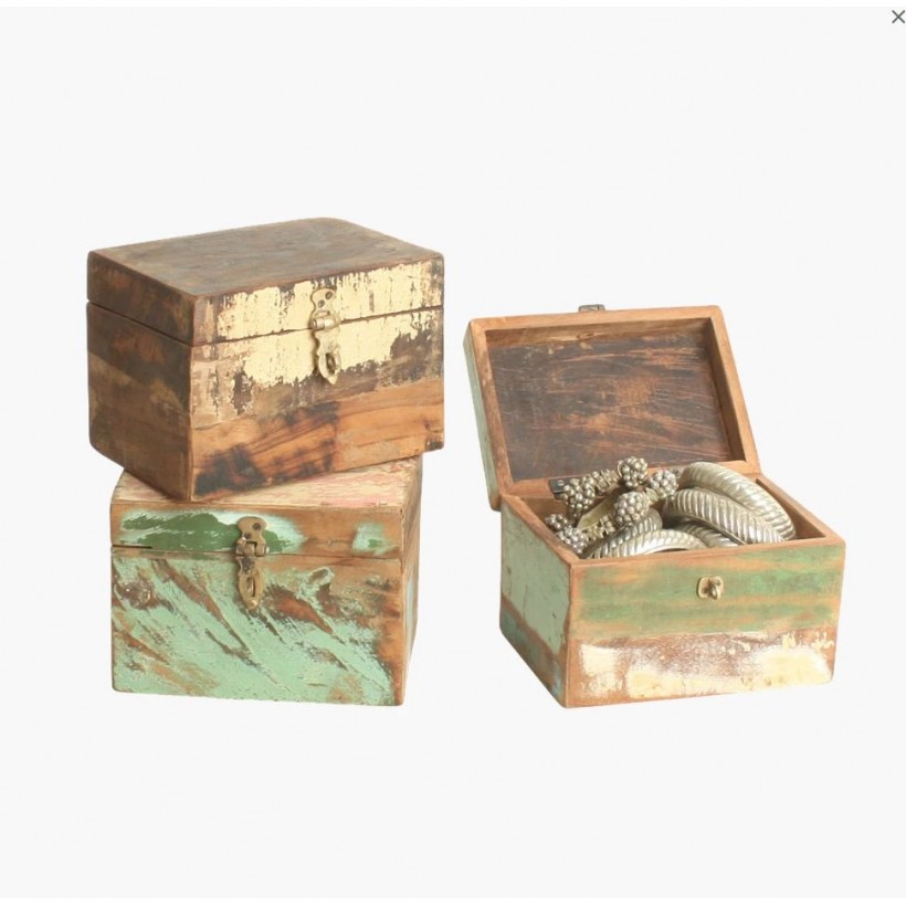 Reclaimed Wood Storage Box - Smithers • online store Smithers of ...