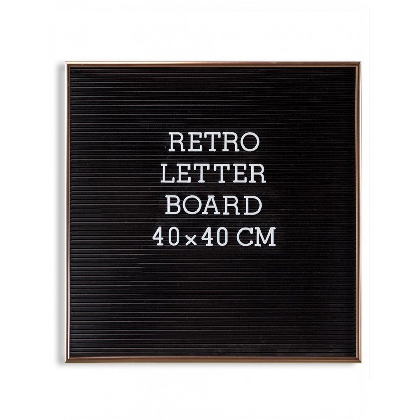 Smithers: Letter Board Peg Menu
