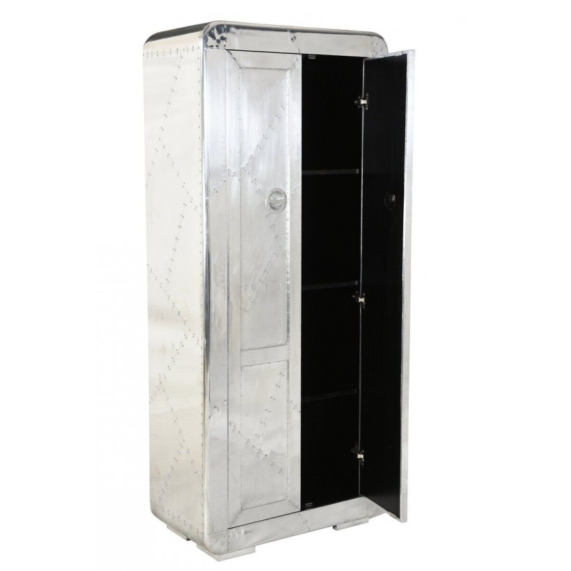 AviatorTall Wardrobe Cabinet Bedroom Smithers of Stamford Uk