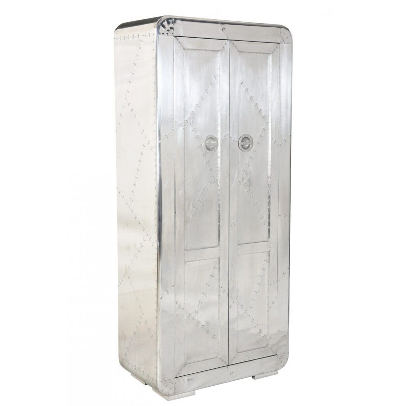 AviatorTall Wardrobe Cabinet Bedroom Smithers of Stamford Uk