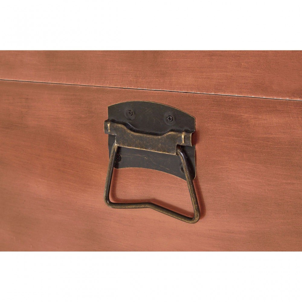 Copper Storage Box – Bold Trunk Chest with Industrial Edge | Smithers