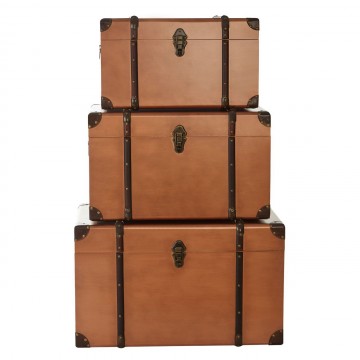 Vintage RETRO Style Copper Storage Chest Trunks Bedroom Accessories