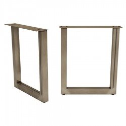 U Shaped Metal Table Legs