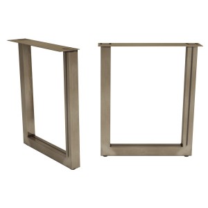 U Shaped Metal Table Legs