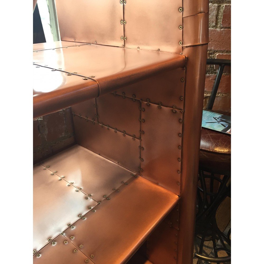 Copper Bookcase Bookshelf * Creative * Unique