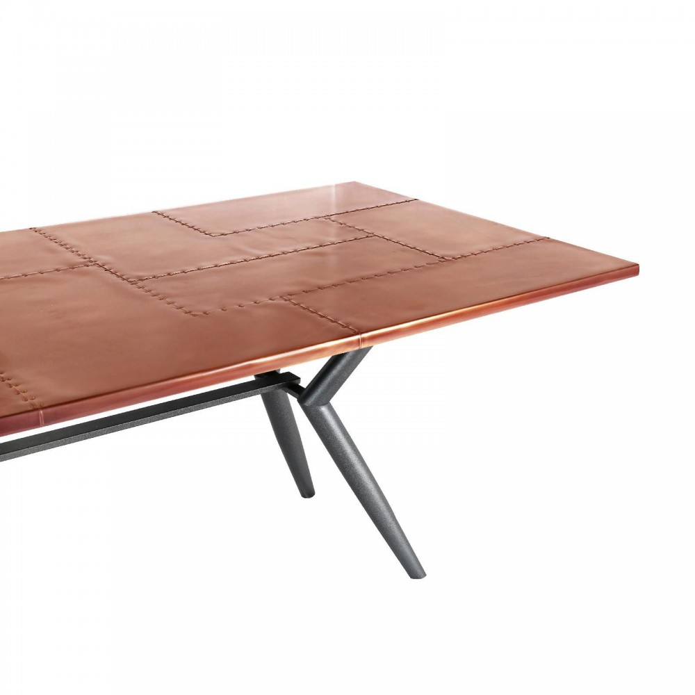 Copper Dining Table * Copper Top Uk * Unique * Creative * Retro