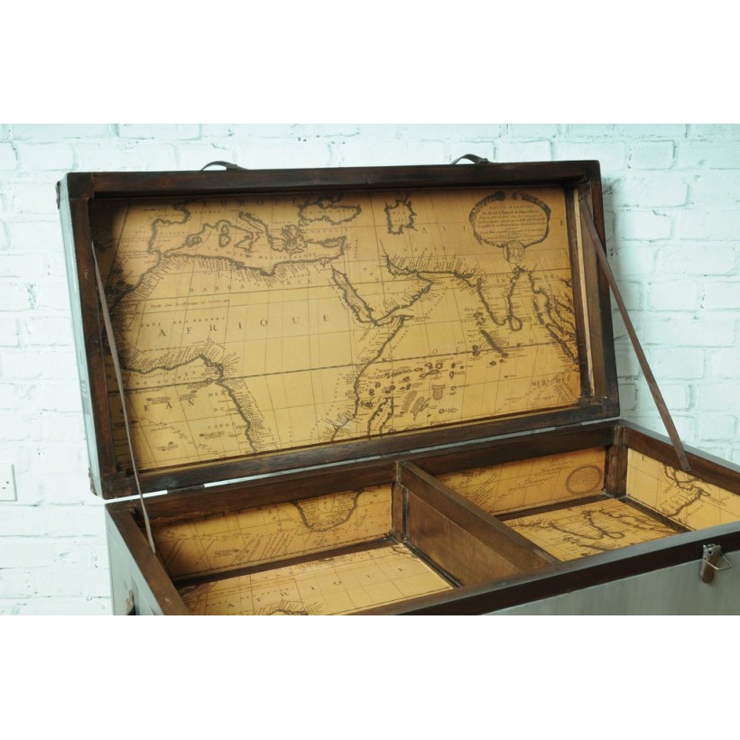 Extra Large Storage Chest | Vintage Style Storage Trunk