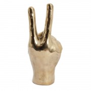 Brass Hand Sculpture – V Sign, Rock On, High Five & More | Smithers