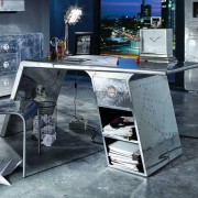 Luxury Aviator Wing Desk – Retro Airplane Office Furniture London
