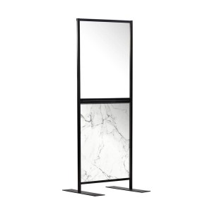 Partition Dining Tables Perspex Screens for Restaurants | Wood | Marble