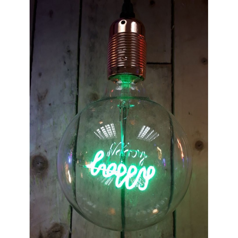Neon Light Bulbs - Happy - Home - Love Dream - Smithers • UK, US & Canada