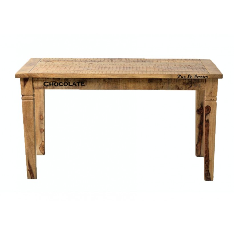 Farm House Rustic Dining Table * Large Sold Timber L 140 cm x W 70