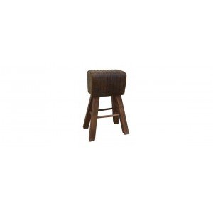 Bar Stool Leather Pommel School Horse Bench