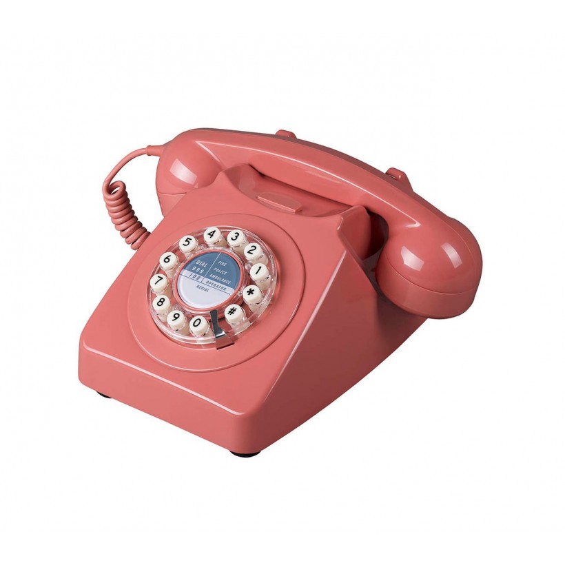 Dial Up Pink Home Phone - Red - Blue - Terracotta • online store ...