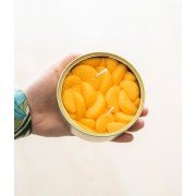 Tangerine Candle Can Scented In A Posh Tin