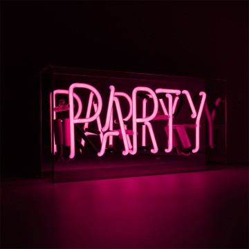 Pink Party Neon Sign – Neon Party Decor in Hot Pink | Smithers