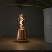 Humble Lamp Gold Bedside Light - Smithers of Stamford