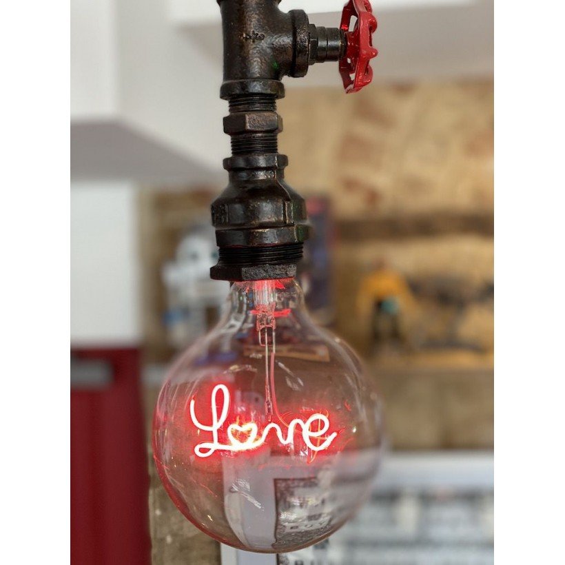 Neon Light Bulbs - Happy - Home - Love Dream - Smithers • UK, US & Canada