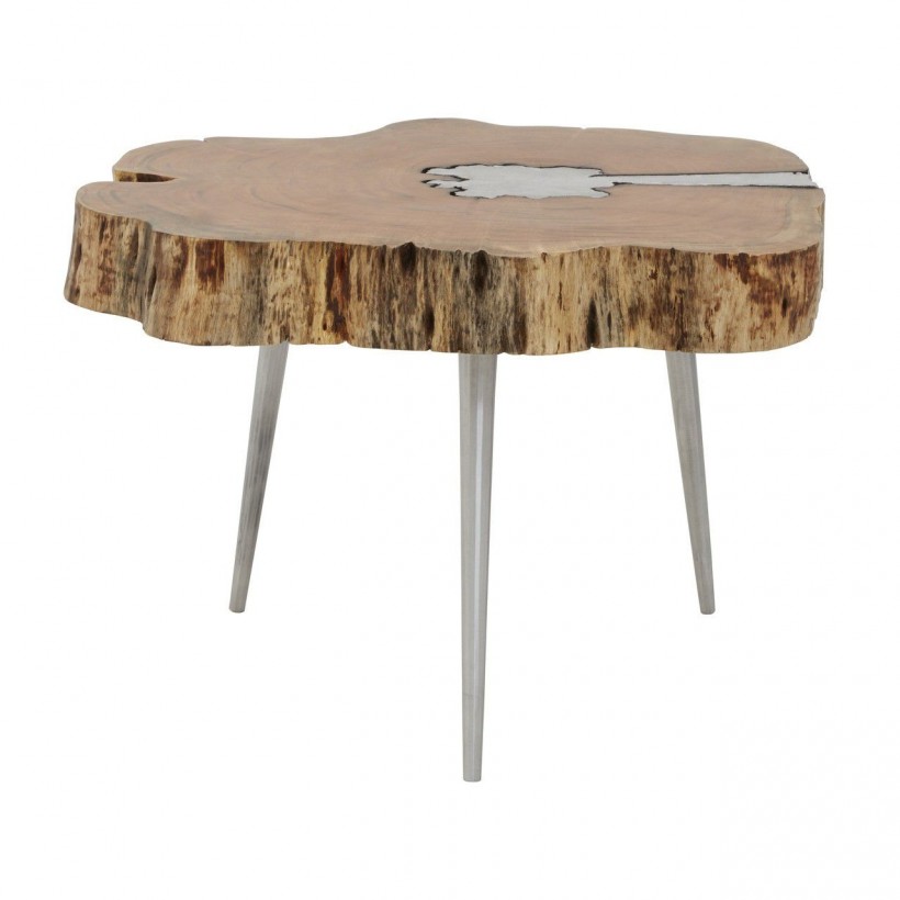 Tree Log Coffee Table With Resin River • UK, US & Canada