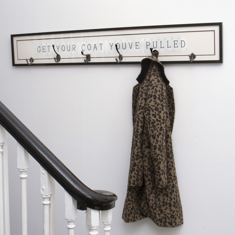 Retro Coat Peg Hooks Hat Rack - Vintage Style Gifts - House Warming ...