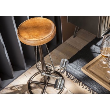 Bike Seat Pedal Bar Stools - Cool Fathers Day Gift For Cyclist Dad