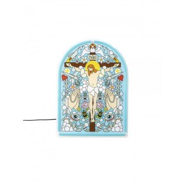 Jesus Blue Neon Light - Wall Signs - Smithers