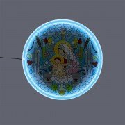 Virgin Mary & Baby Jesus Neon Sign | Church Window: London Studio