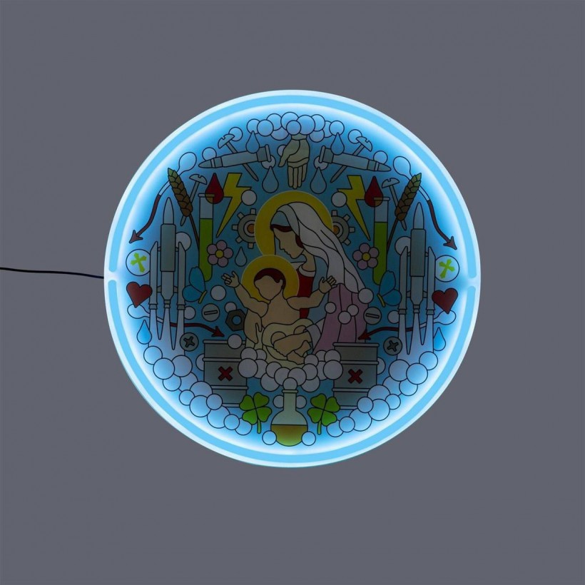 Seletti Blow Virgin Mary Gospel Neon Light - Smithers