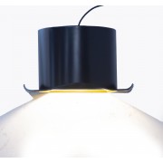 Hat with light bulb on top