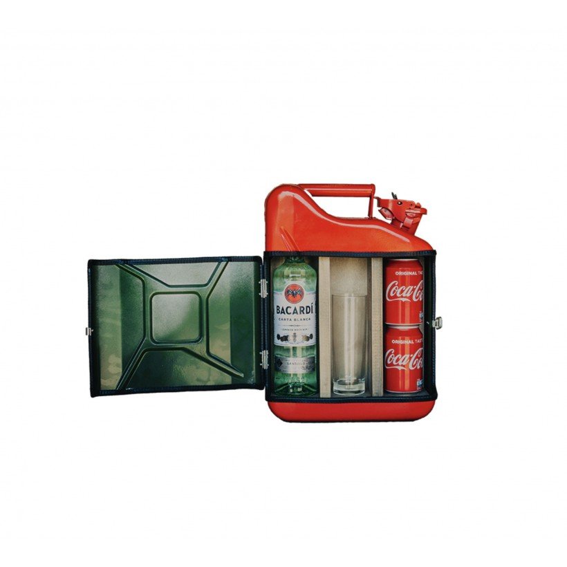 Bacardi Jerry Can Gift Set Jerry Can Mini Bar • UK, US & Canada