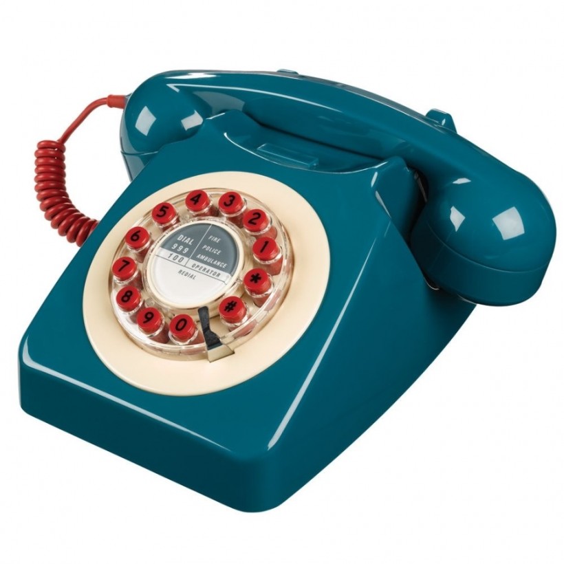 Dial Up Pink Home Phone - Red - Blue - Terracotta • online store ...