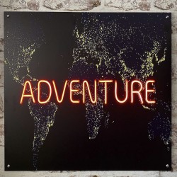 Adventure Neon - Wall Art