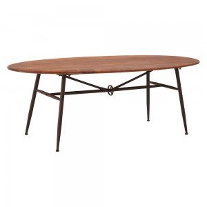 Factory Dining Table - Industry and Nature In Harmony