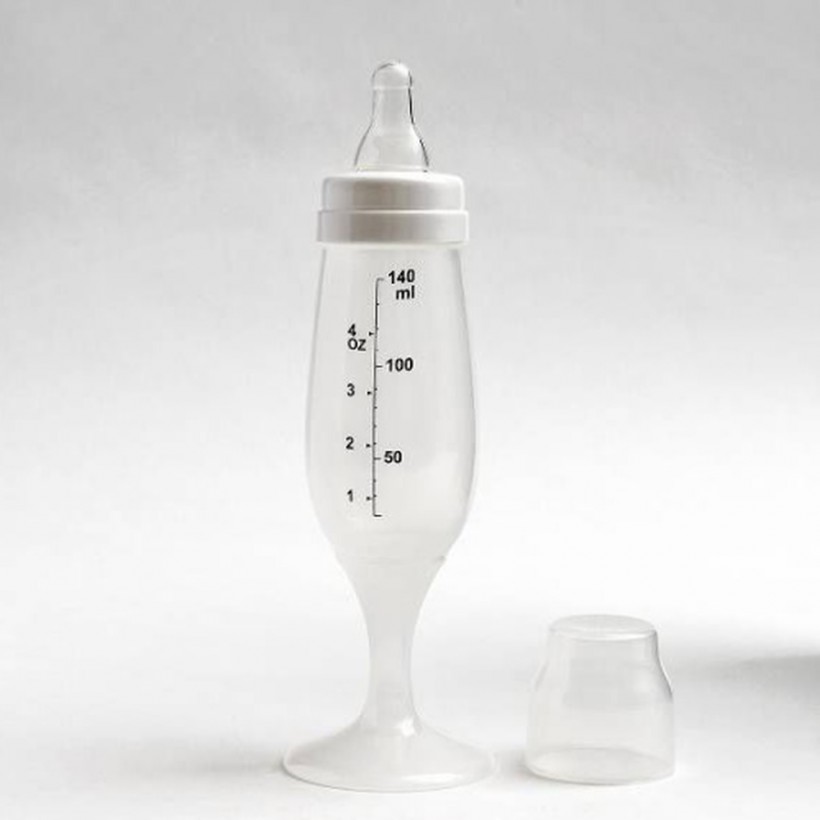 Champagne Baby Bottle Flute Boy or Girl - Smithers of Stamford
