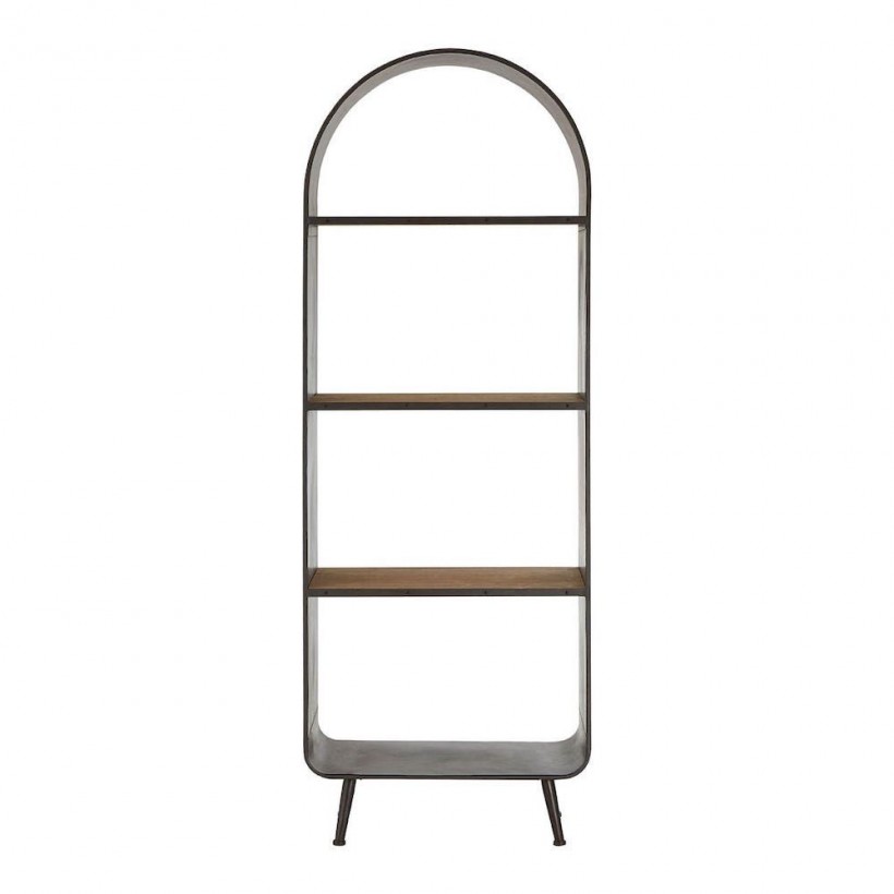 Factory Arched Shelf Unit - Graceful Industrial Style