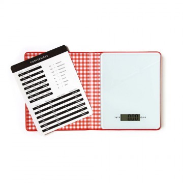 Cookbook Small Kitchen Weighing Kitchen Scales - Suck Uk