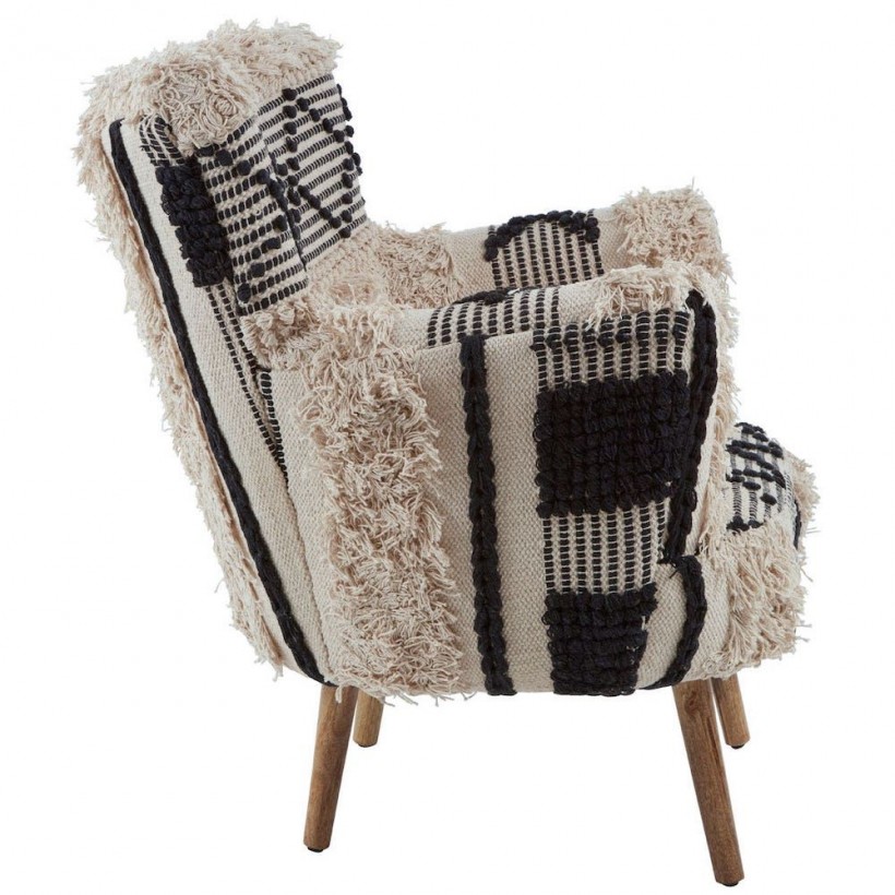 Accent Boho Armchair: Bohemian Style - Smithers