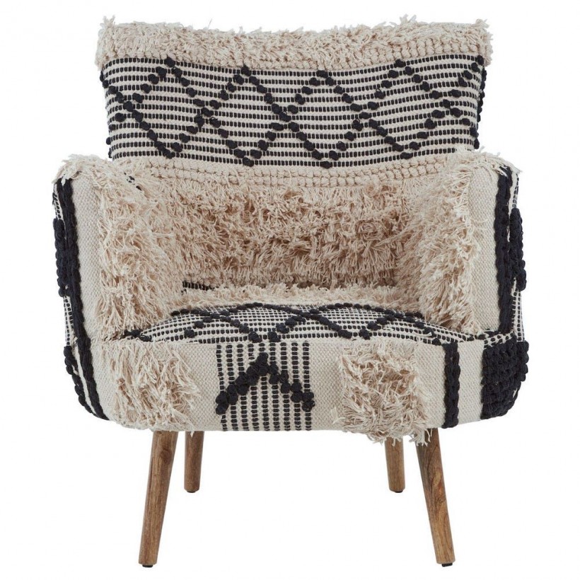 Accent Boho Armchair: Bohemian Style - Smithers