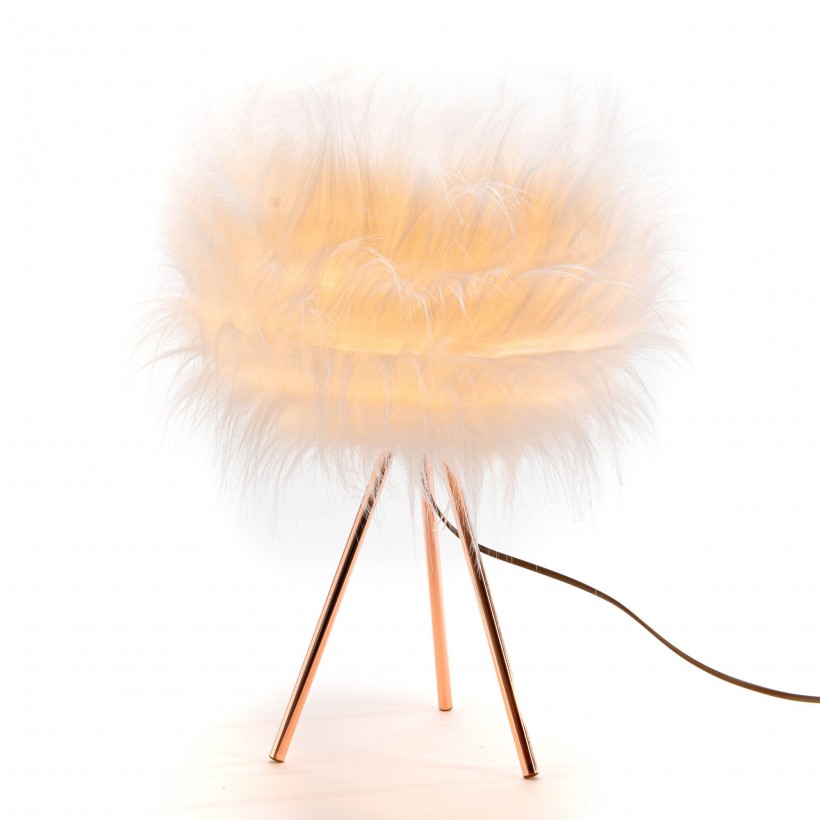 Fur Lamp