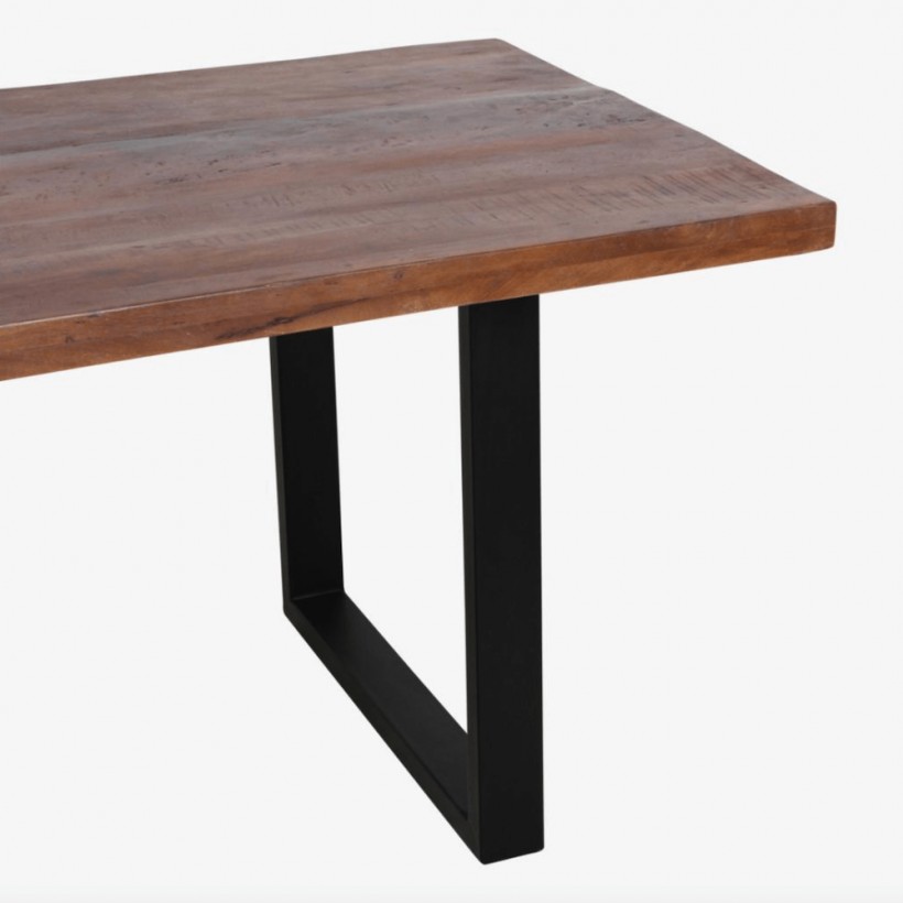 Rustic Industrial Dining Table - kitchen Dining Room • UK, US & Canada