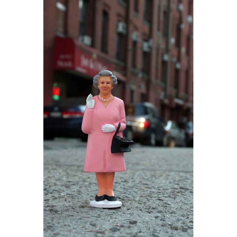 Waving Queen Solar Figurine | Smithers of Stamford • UK, US & Canada